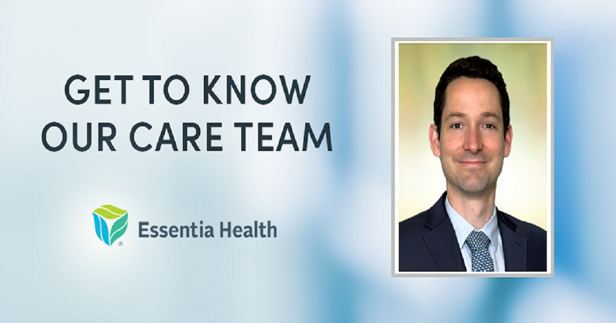 Cardiologist Dr Graham Lohrmann joins Essentia Health Duluth Clinic ...